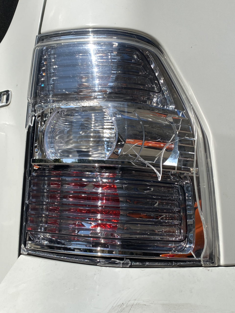 Бл#%^ :) — Mitsubishi Pajero (4G), 3,2 л, 2013 года | ДТП | DRIVE2