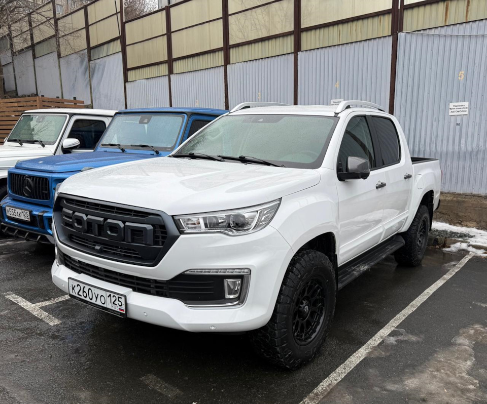 Binar 5S, одеяло, тонировка, шумка дверей — Foton Tunland G7, 2 л, 2024 ...