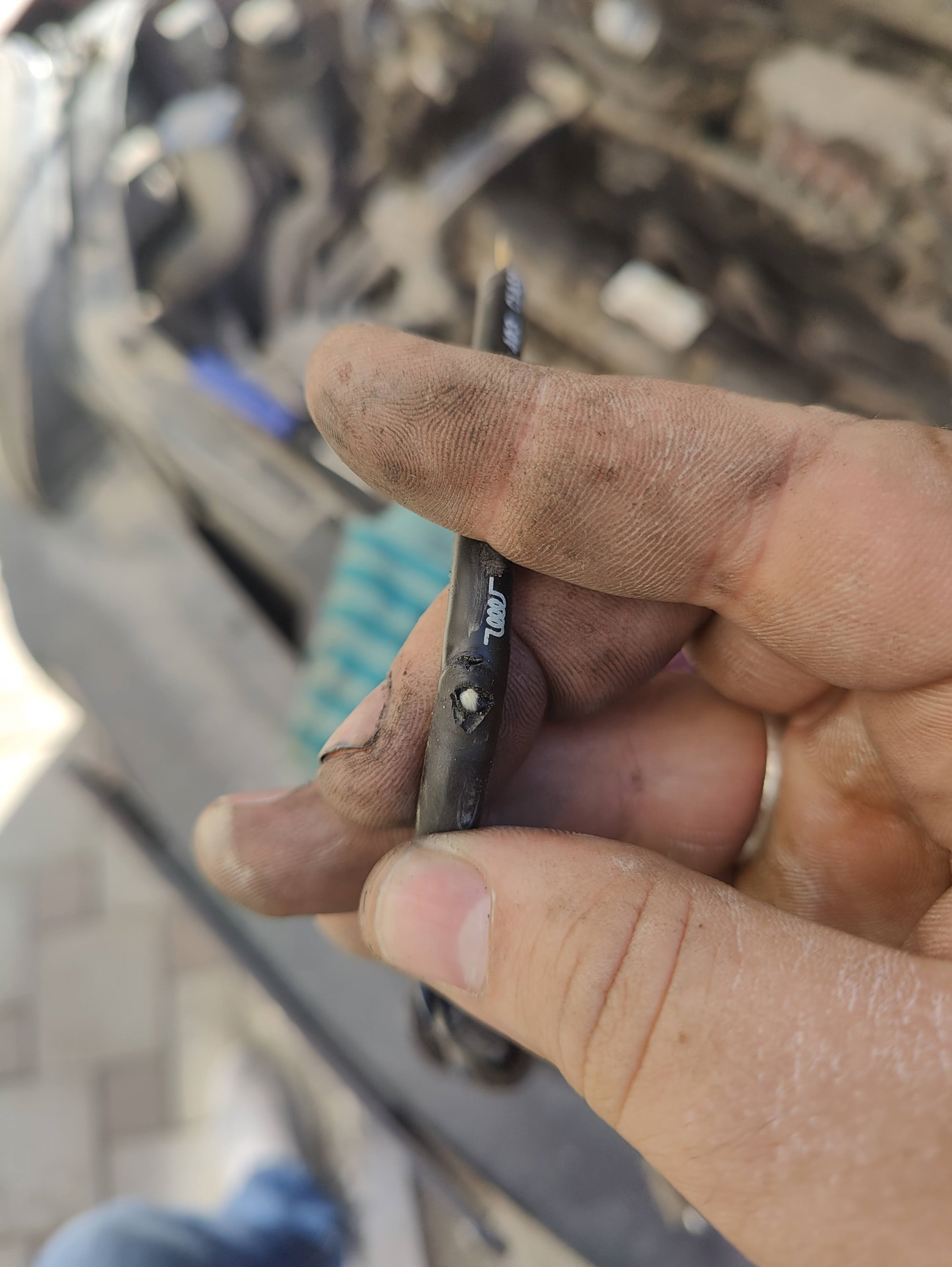 Немного ТО, Замена ВВ проводов, подшибника и прочее — Hyundai Tucson ...