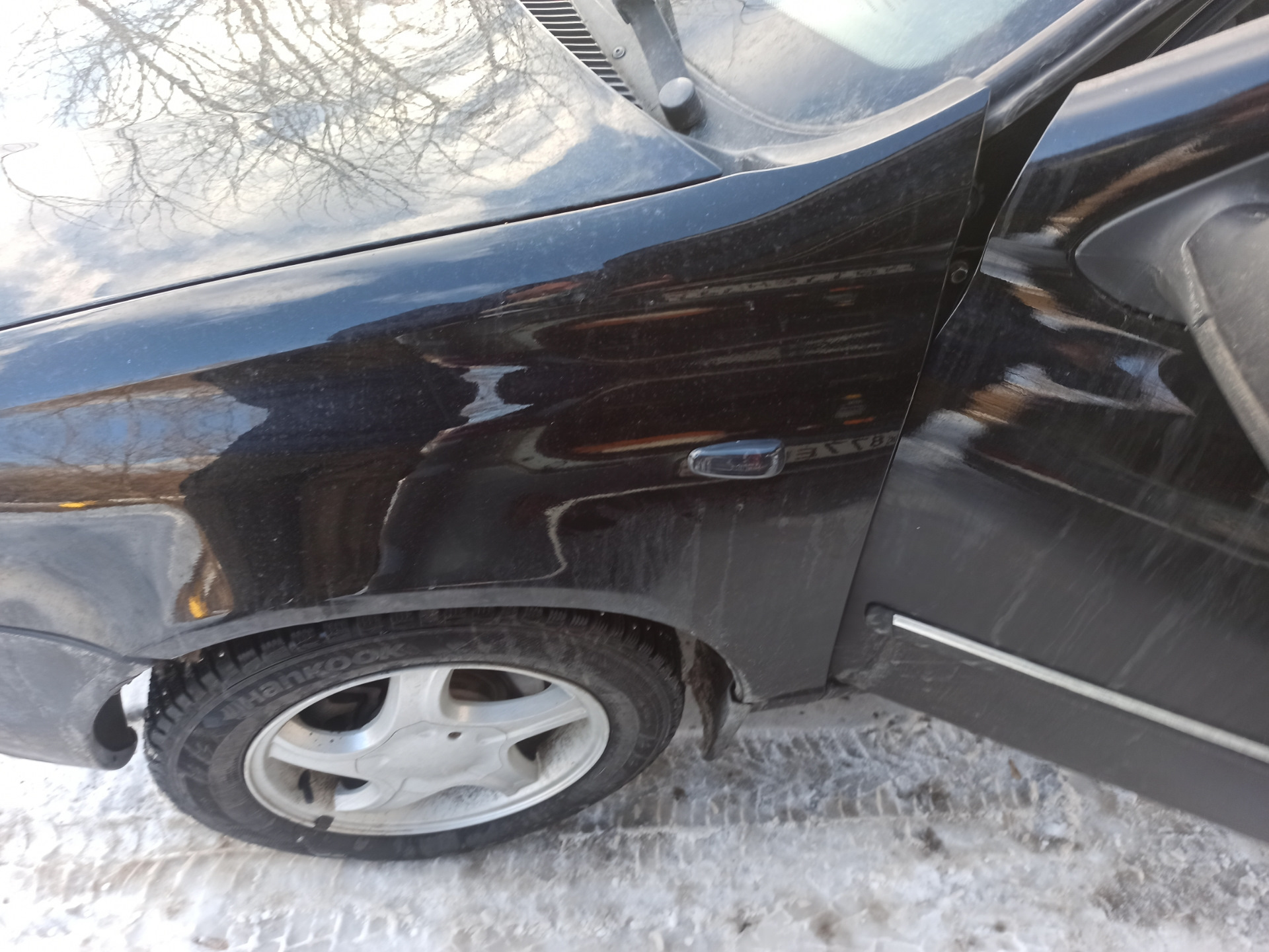 Чёрные повторители — Lada Калина хэтчбек 1 6 л 2012 года другое