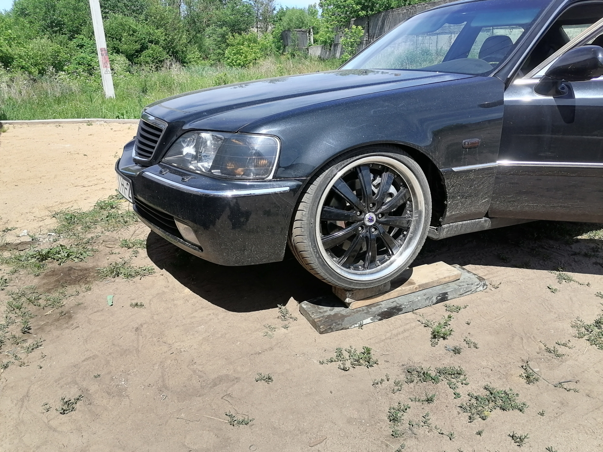 Передняя "губа". — Honda Legend (KA9), 3,5 л, 2000 года | стайлинг | DRIVE2