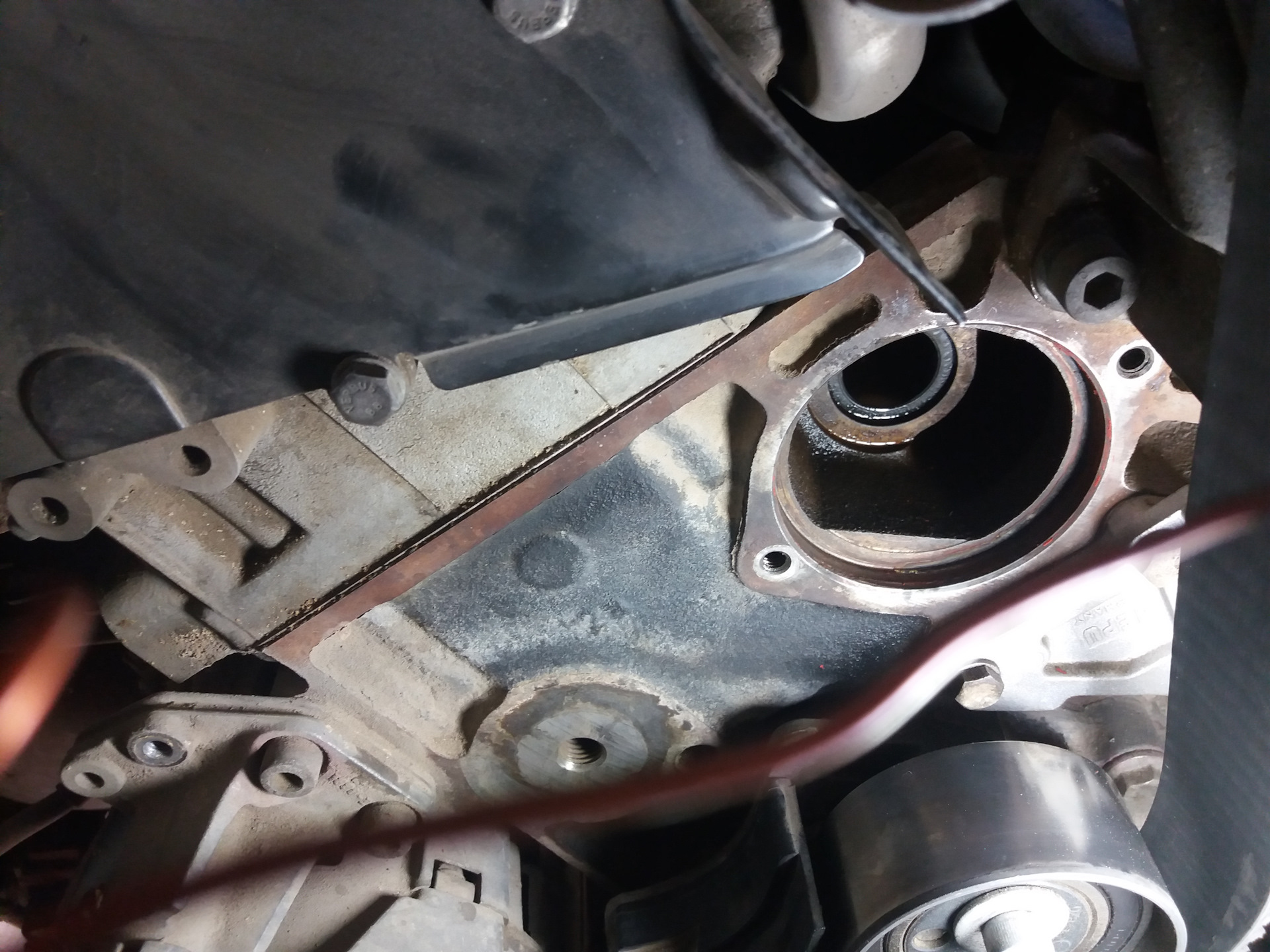 Крышка термостата — Audi A6 (C5), 2,4 л, 2002 года | запчасти | DRIVE2