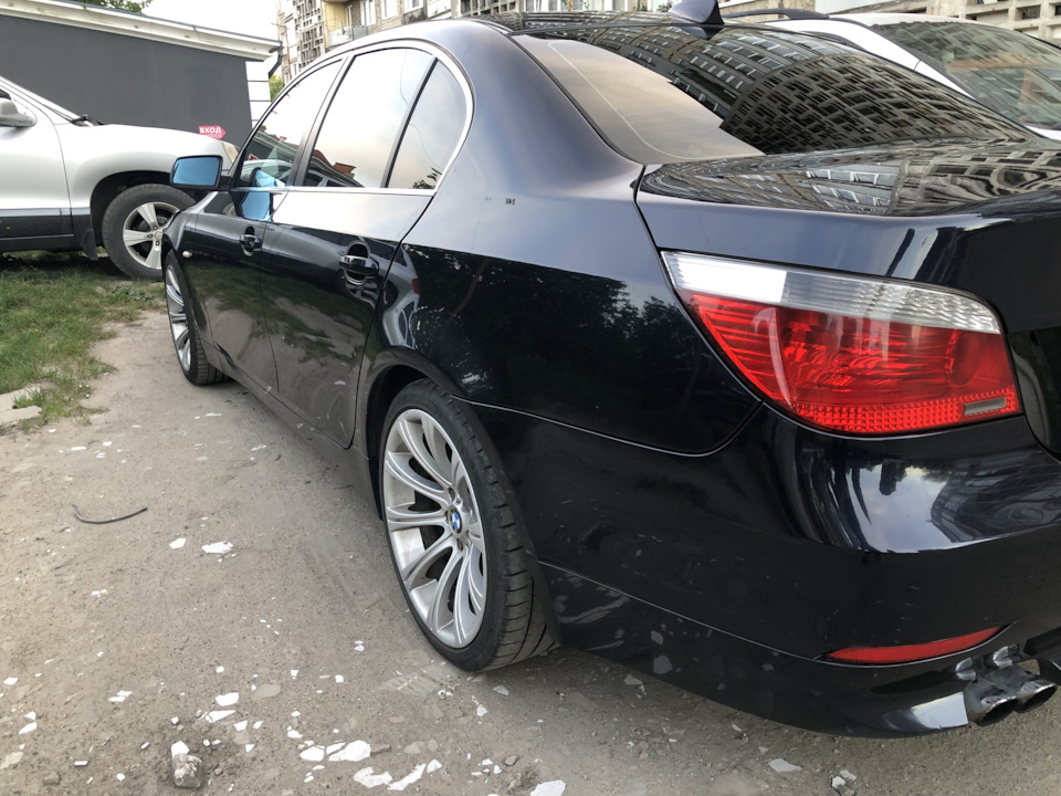 Чистая пантера и пох… на панамэру — BMW 5 series (E60), 2,5 л, 2006 года | мойка | DRIVE2