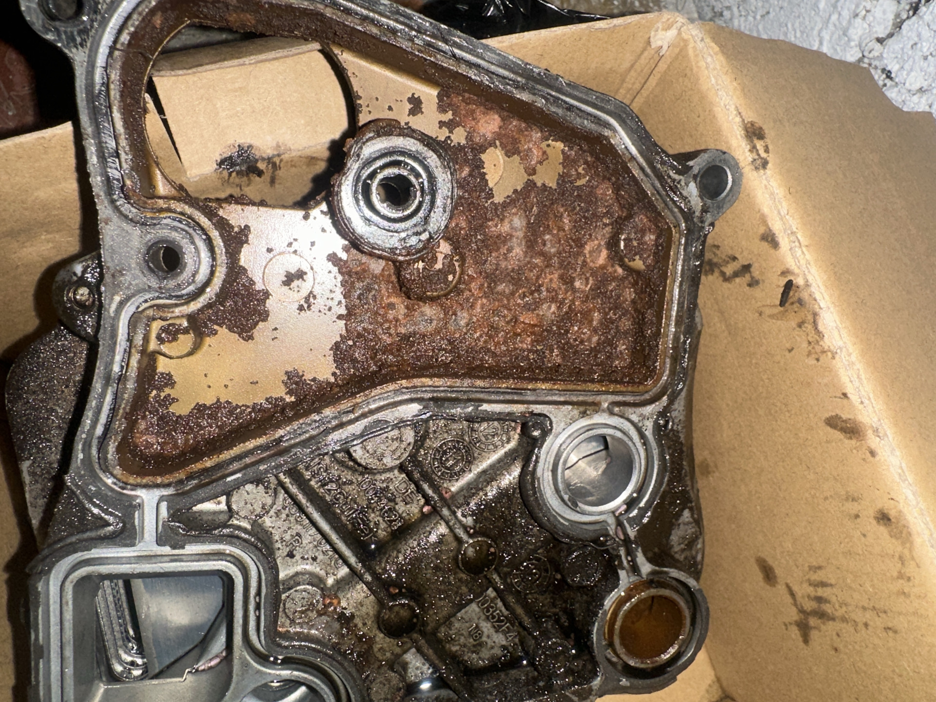 Высокая температура масла — Porsche Cayenne (2G) 958, 3 л, 2013 года ...