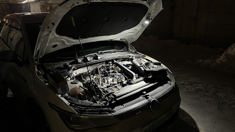 DJKA пропуски воспламенения — Volkswagen Golf Mk8, 1,4 л, 2021 года ...