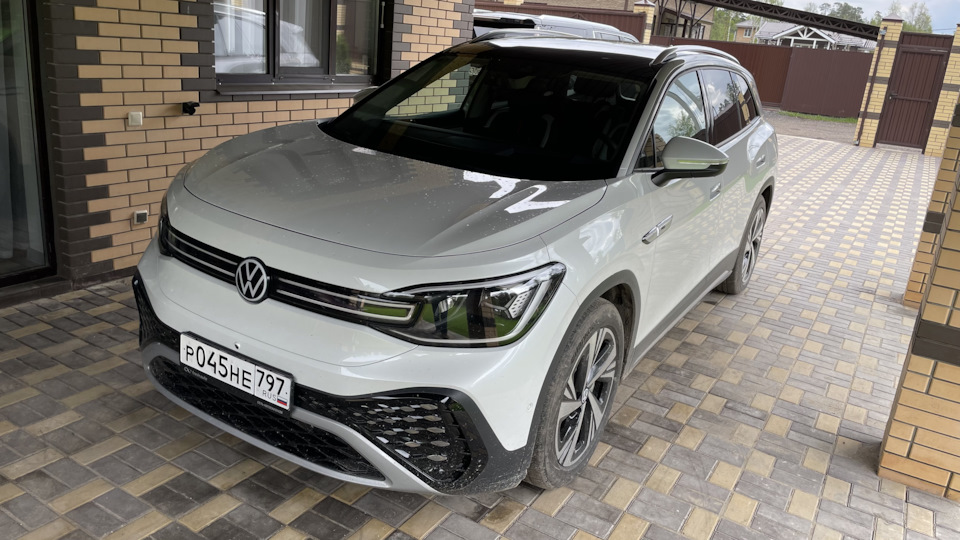 Дал интервью блогеру =) — Volkswagen ID.6, 2022 года | видео | DRIVE2