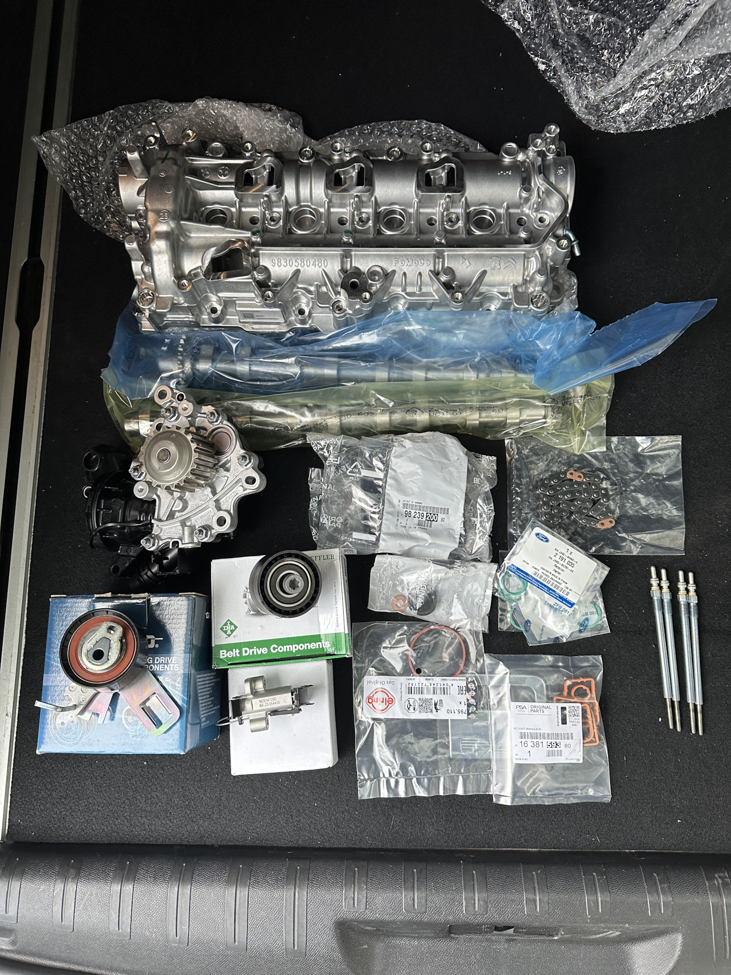 Переход на усиленный комплект 8мм (9830580480) — Peugeot 308 SW (2G), 1 ...