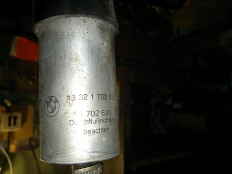 13321702632 Топливный фильтр BMW | Запчасти на DRIVE2