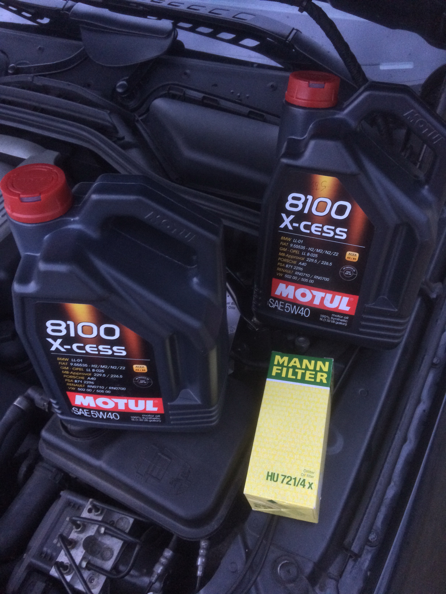 Масло и сальники масляной крышки — BMW 5 series (E60), 3 л, 2008 года ...