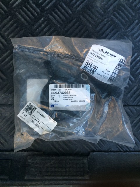 93742966 Переключатель нейтральной передачи АКПП / Chevrolet 03~ GM ...