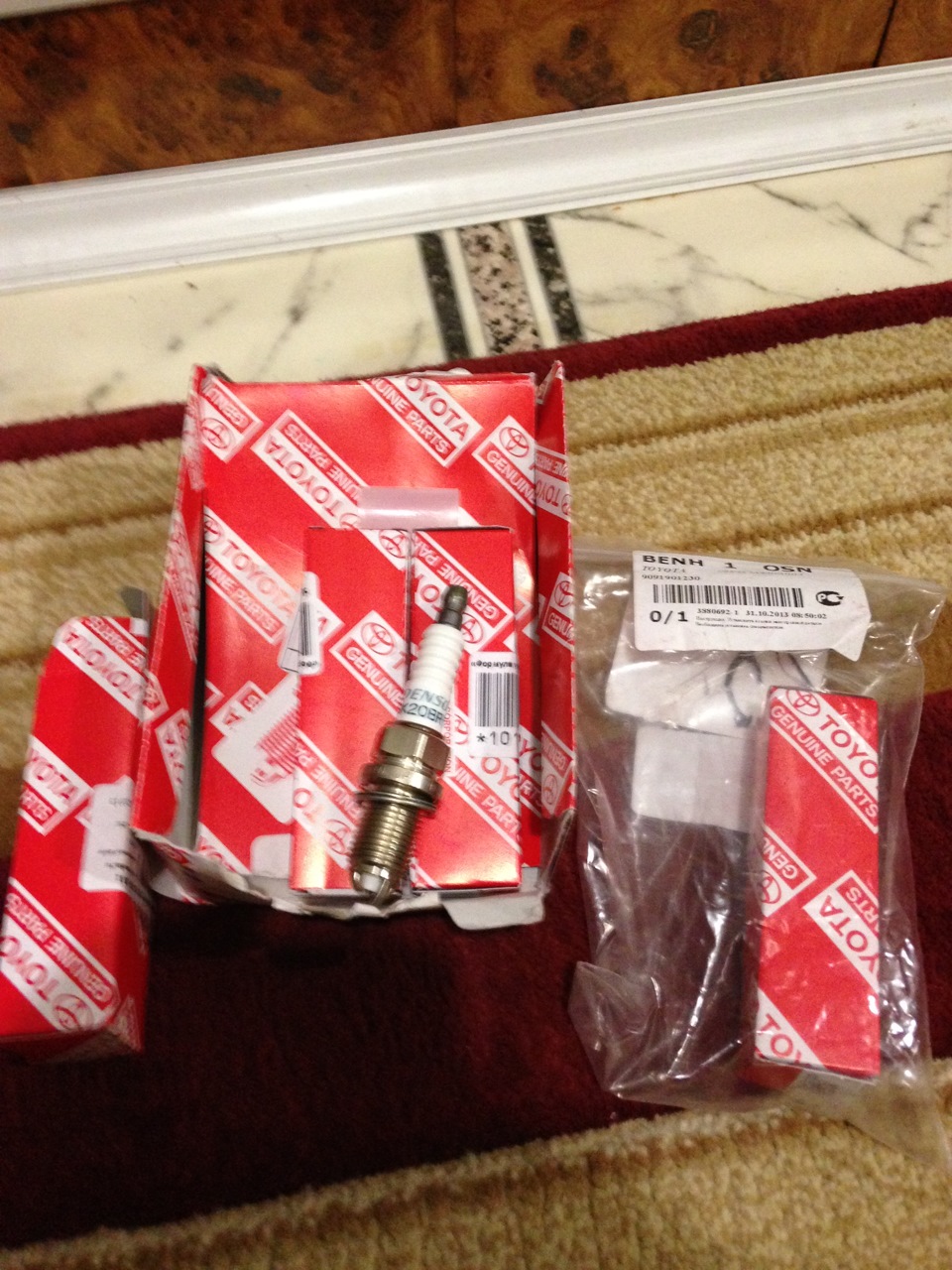 Only the original — Toyota Avensis II, 2,4 л, 2005 года | плановое ТО ...