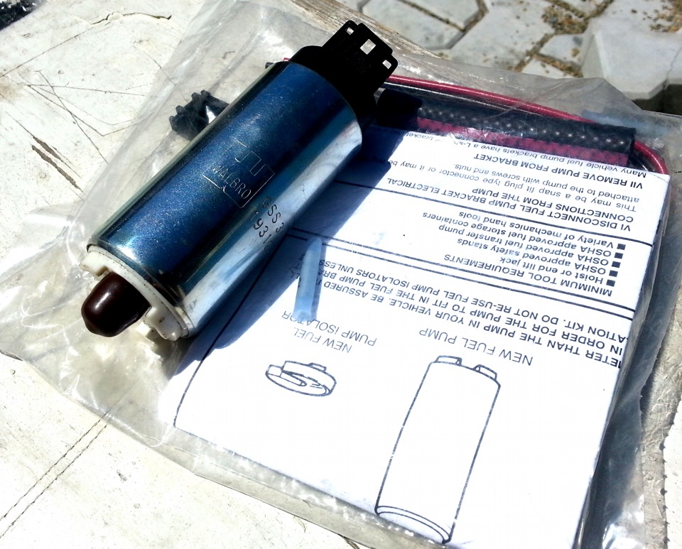 Топливный насос WALBRO 255LPH — Toyota Nadia, 2 л, 2003 года | тюнинг ...