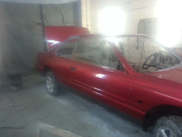 Вот и покраска — Honda Legend (KA1-KA6), 2,7 л, 1988 года | кузовной ...