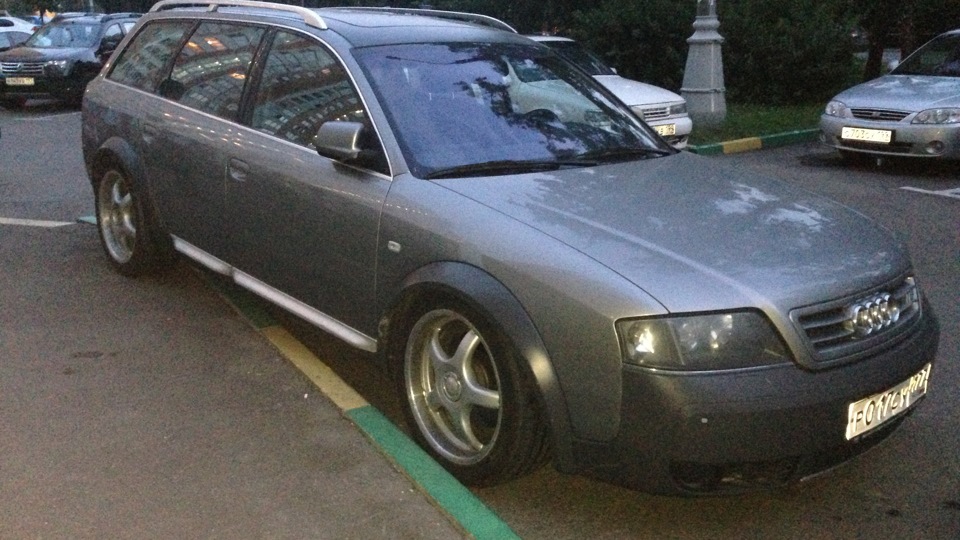 продаю диски с резиной ABT — Audi Allroad (C5), 2,5 л, 2000 года | шины ...