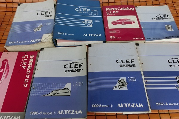 Автолитература — Autozam Clef, 2,5 л, 1992 года | другое | DRIVE2
