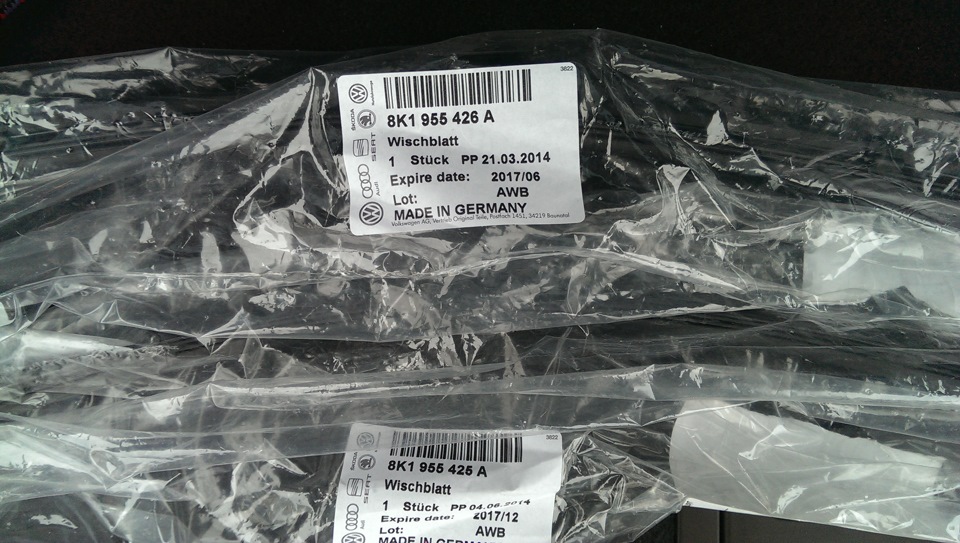 ☑ замена: щётки передних дворников — Audi A4 Allroad (B8), 2 л, 2013 ...