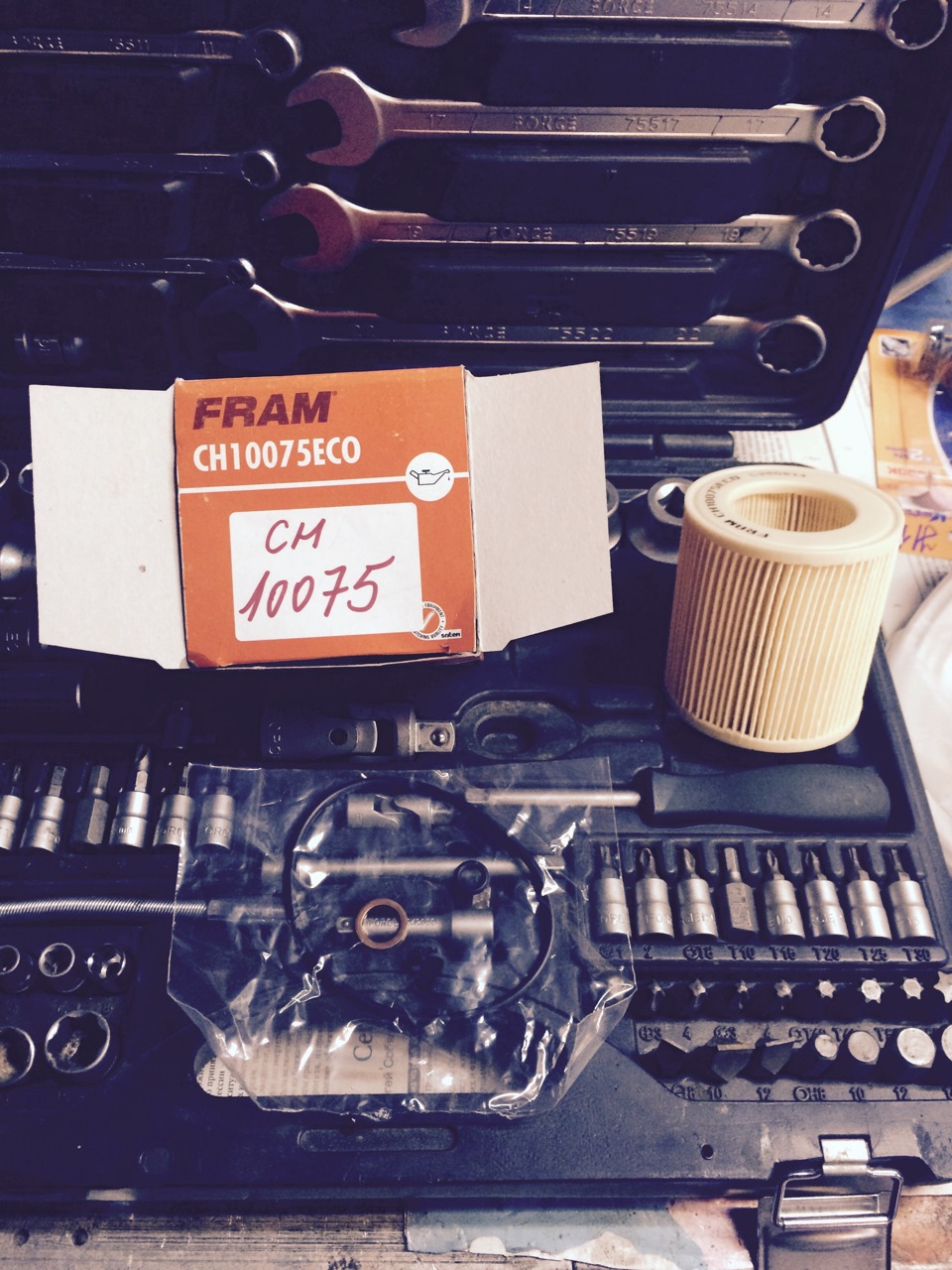 Переход на новое масло. И запчасти которые буду менять вскоре. — BMW 5 ...