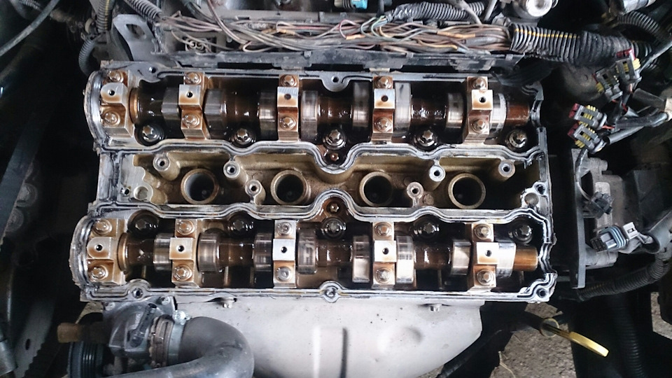 Прогарела прокладка ГБЦ — Opel Astra G, 1,6 л, 2000 года | поломка | DRIVE2