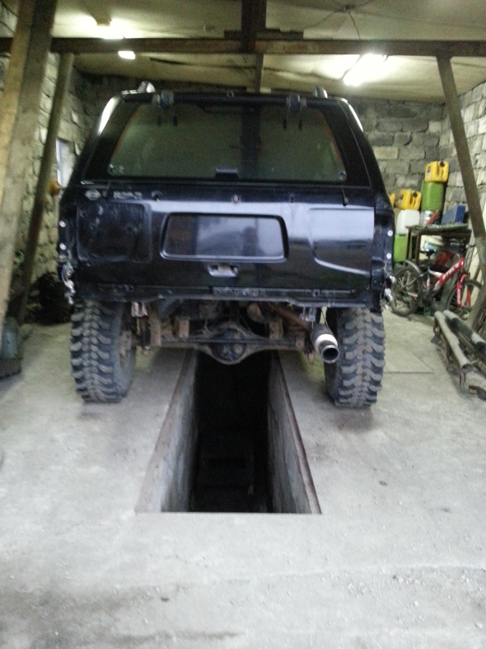 RAPTOR U-POL, GRAVITEX, мастика… — Nissan Terrano R50, 2,7 л, 1996 года ...