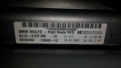 84109207360 Зарядный блок устр-ва громкой связи High BMW | Запчасти на ...