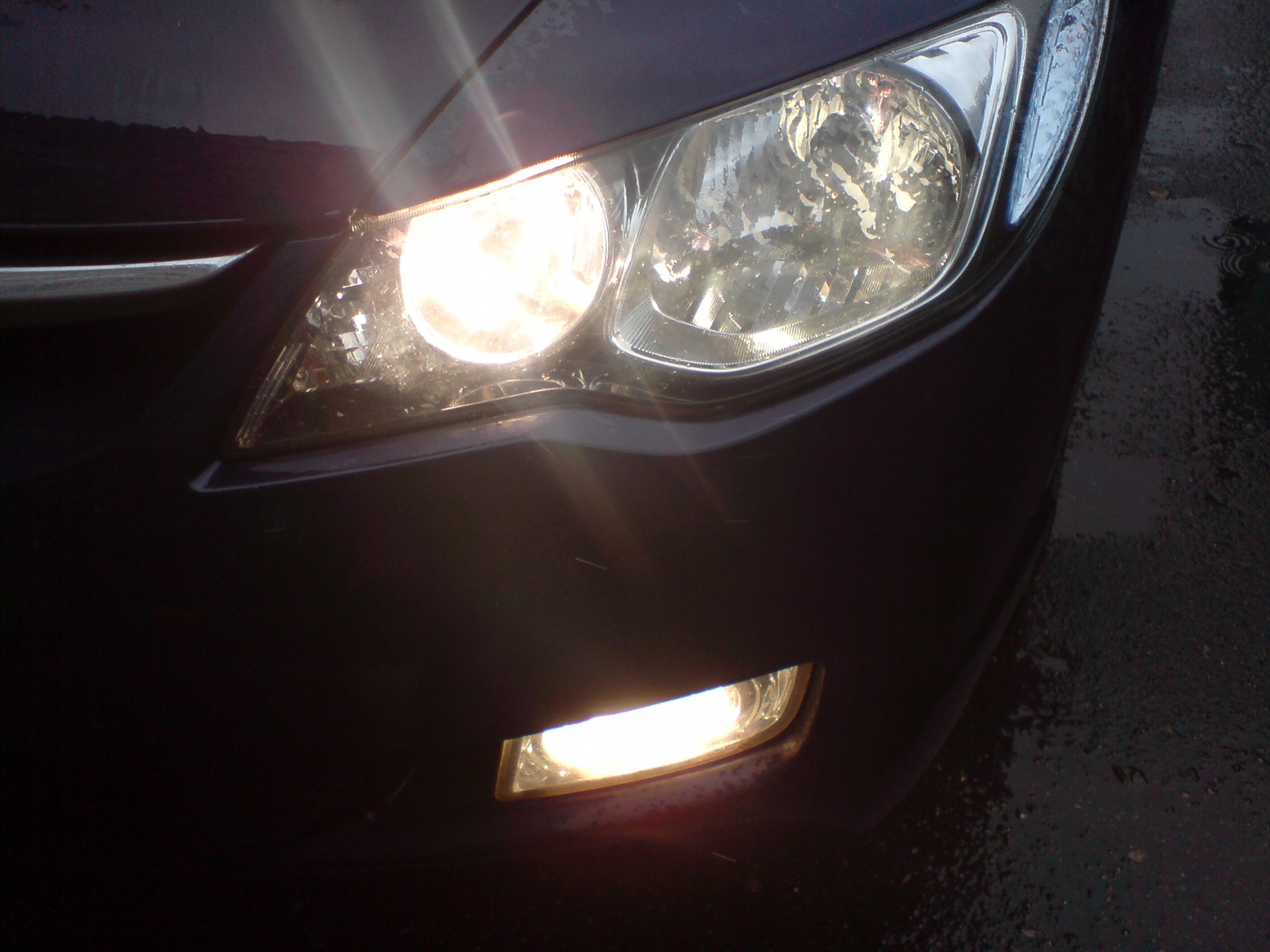 Лампочки ближнего света фар и птф. Часть 1. — Honda Civic 4D (8G), 1,8 ...