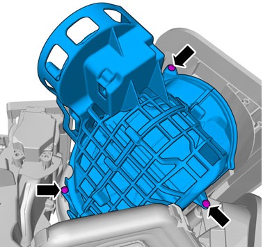 Техничка.Замена электродвигателя вентилятора обдува салона. — Volvo S60 ...