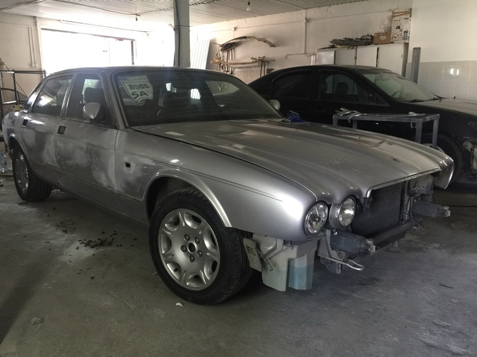 В процессе — Jaguar XJ Mark 2, 4,3 л, 2000 года | кузовной ремонт | DRIVE2