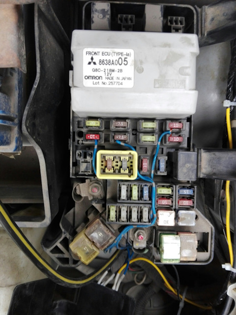8638A005 CONTROL UNIT, RELAY РЕЛЕ БЛОКА УПРАВЛЕНИЯ Mitsubishi ...