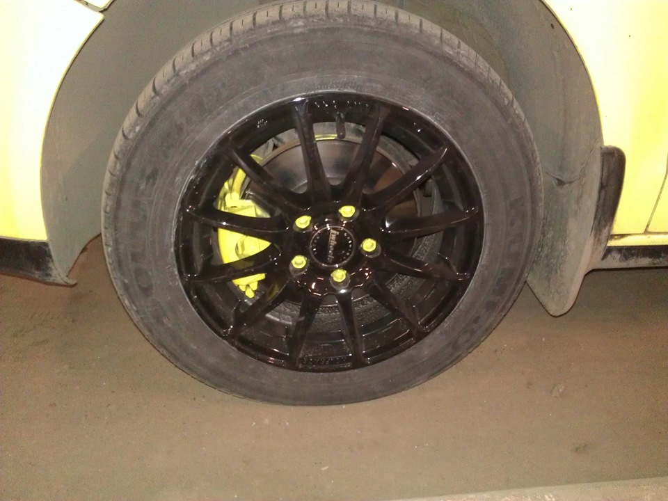 Диски Iwheelz tokio — Volkswagen Polo Hatchback Mk4, 1,4 л, 2003 года ...