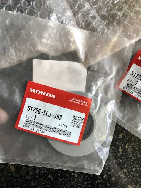 51726SLJJ02 Подшипник опоры амортизатора Honda | Запчасти на DRIVE2
