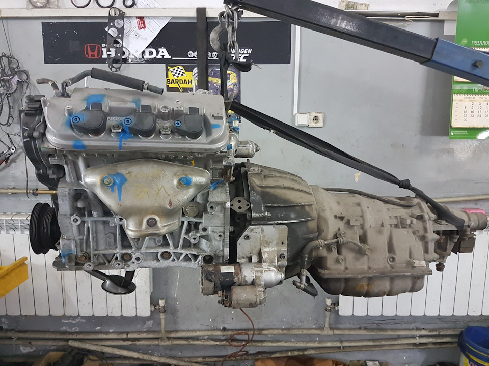 установка двигателя от Honda inspire types j32a2 в Mazda rx8 — DRIVE2