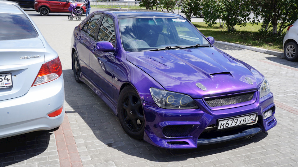 Бортжурнал Toyota Altezza JDM MAGENTA
