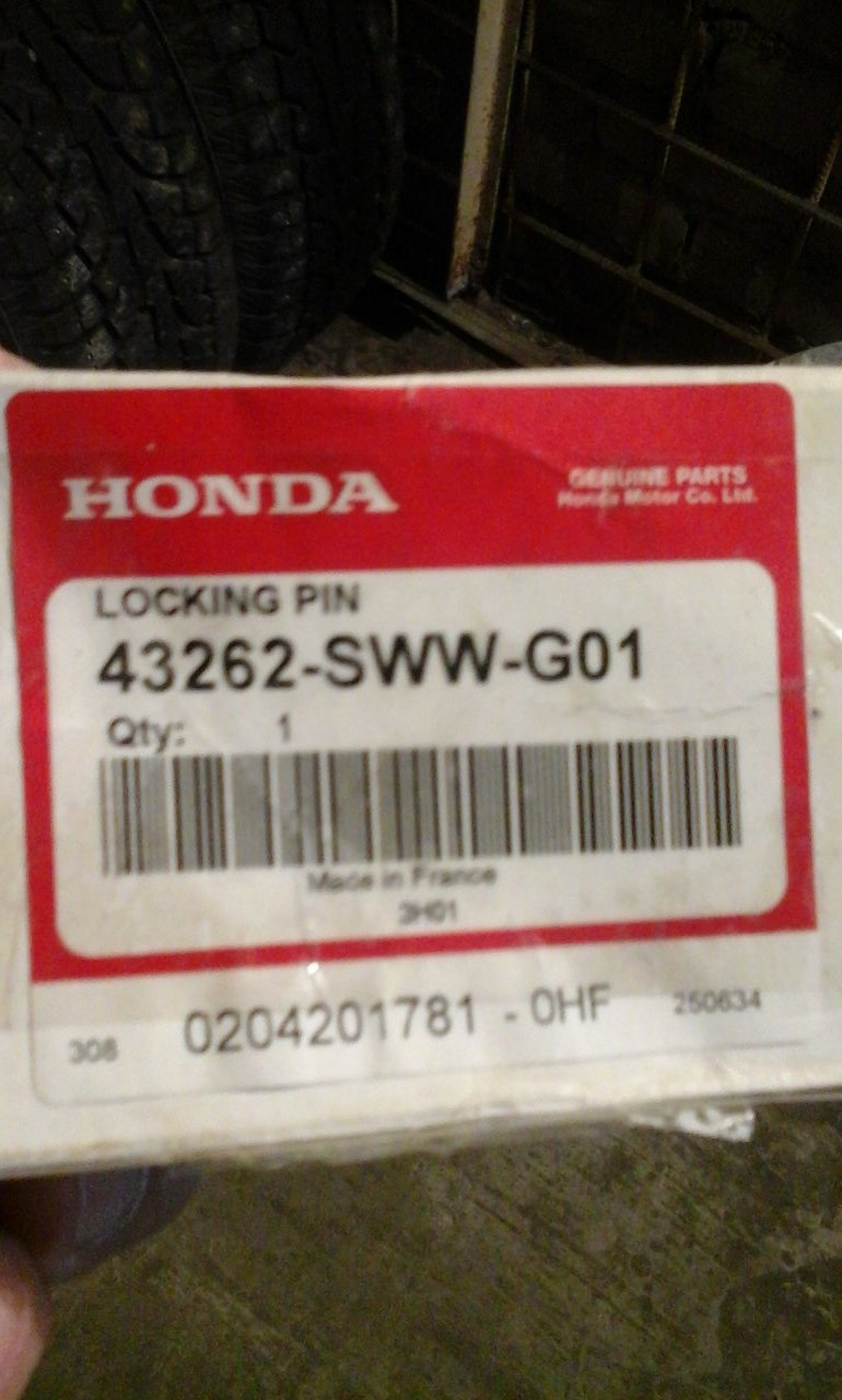 Направляющая задняя Honda C-RV 07-12г. в. 43235-SWW-G01,43262-SWW-G01 ...