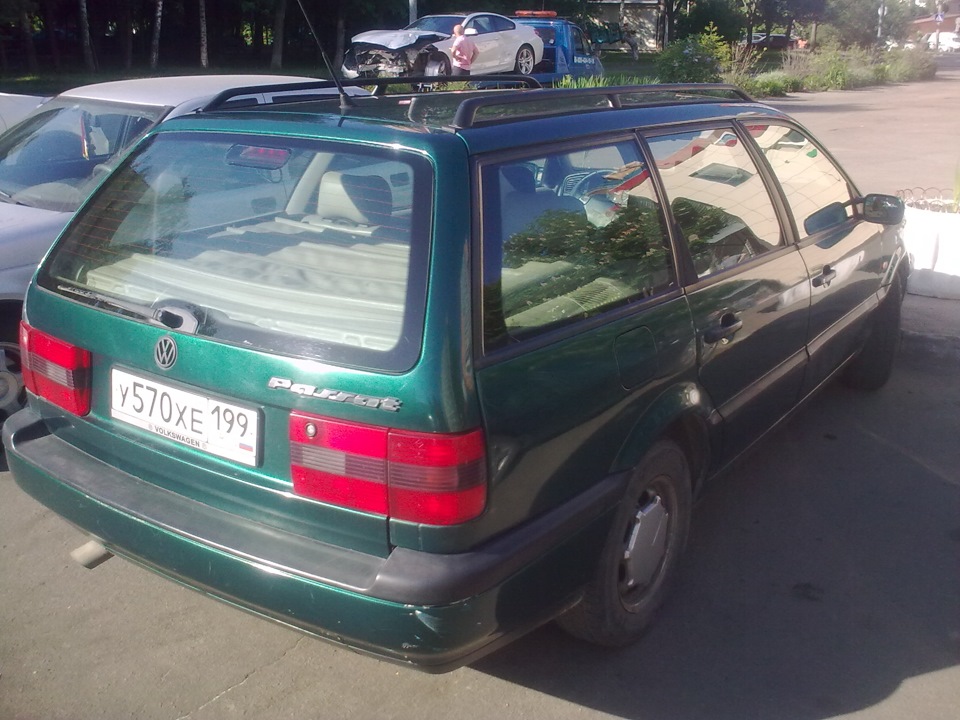 Четыре месяца полет нормальный=) — Volkswagen Passat Variant (B4), 2 л ...