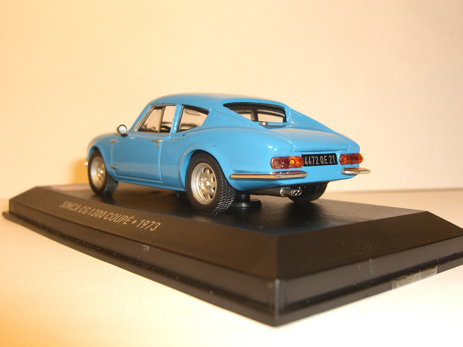 simca cg 1300 coupe 1973 1/43 — Сообщество «Масштабные Модели» на DRIVE2