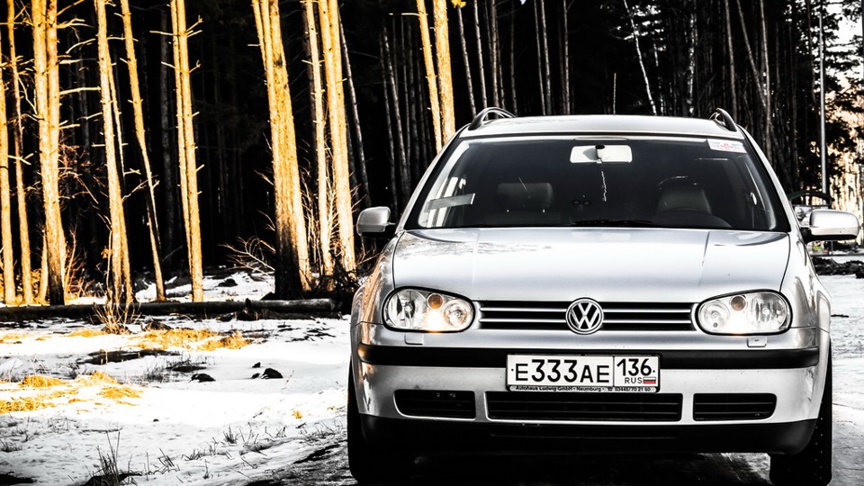 Volkswagen Golf Variant (Mk4) 1.9 дизельный 2001 | 1.9 TDI ALH ...