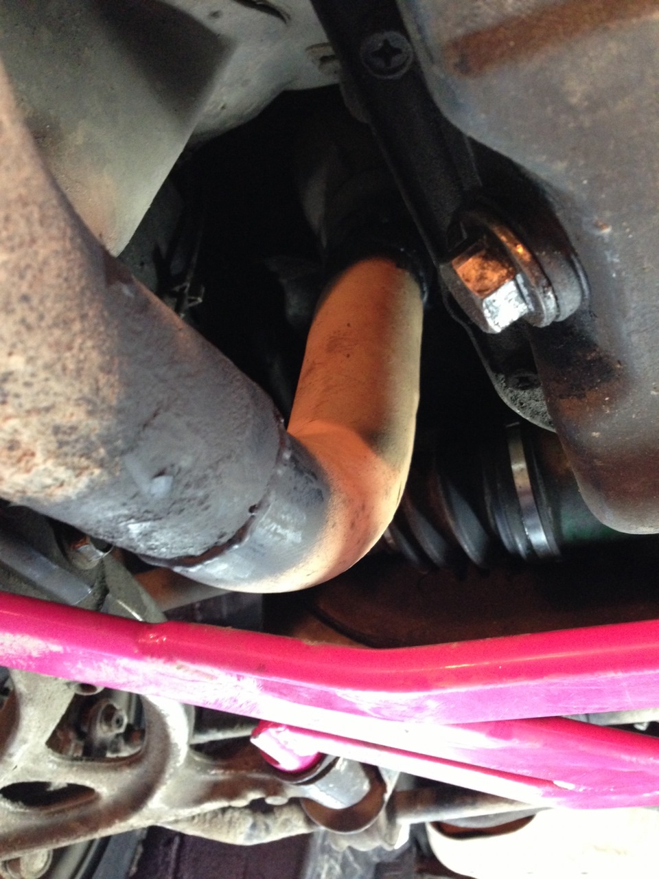 Вырезал катализаторы с заменой на пламягаситель — Subaru B4 Be 2 л 1999 года визит на