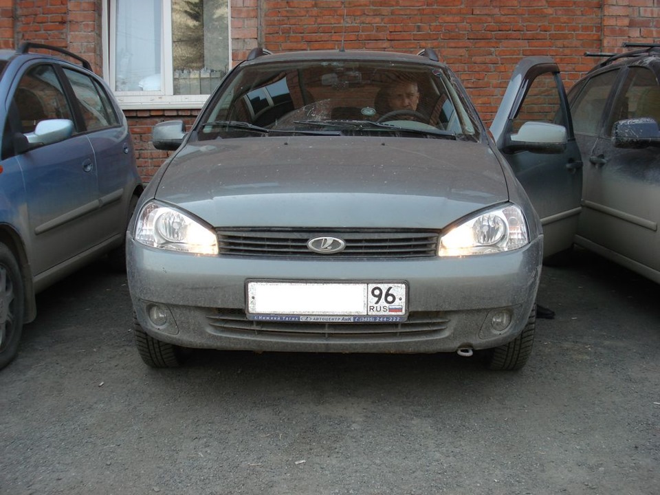 Дальний свет как ДХО — Lada Калина Универсал (1G), 1,4 л, 2011 года ...