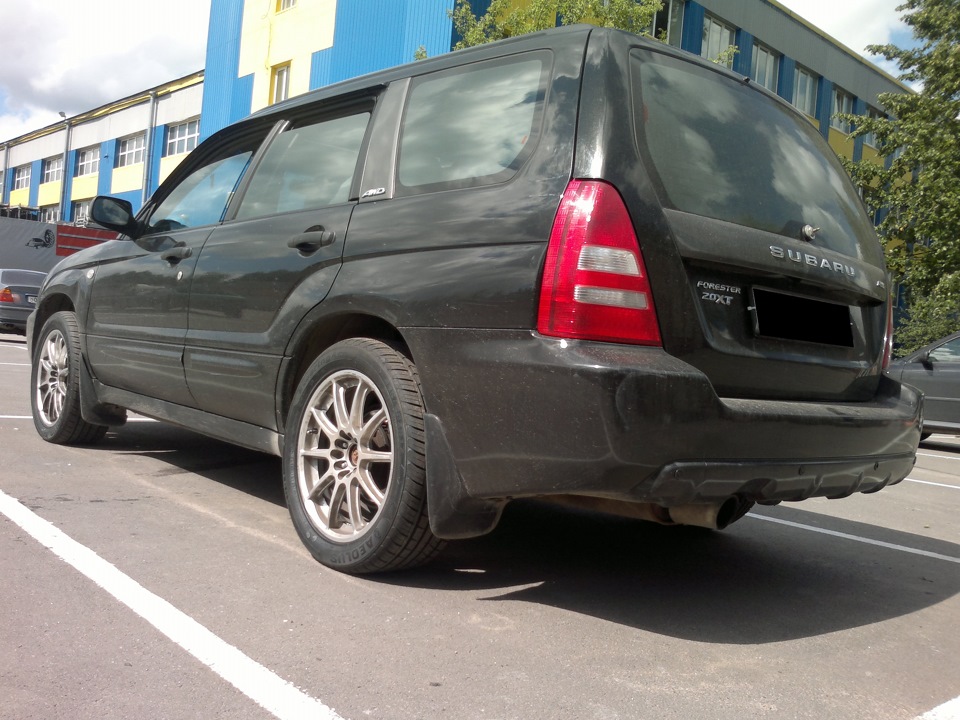 17 Lenso ala Prodrive — Subaru Forester (SG), 2 л, 2004 года | колёсные ...