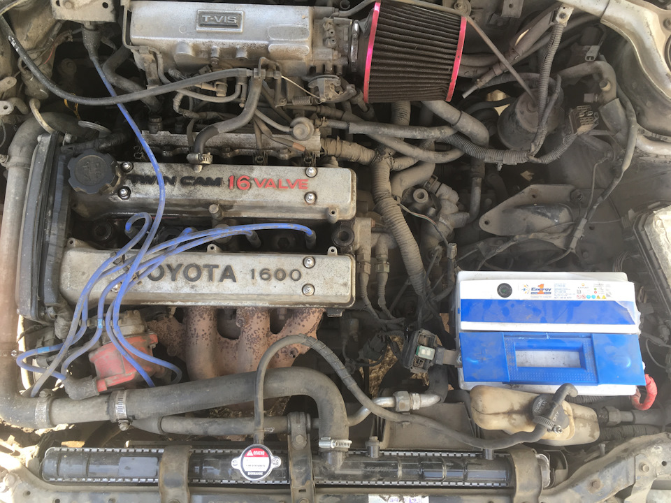 Это сражение я выйграл, но война ещё продолжается — Toyota Corolla Levin (AE91/92), 1,6 л, 1991 ...