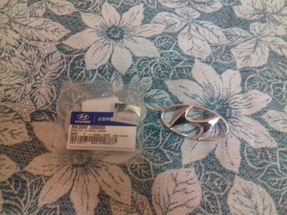 8630038000 Эмблема — символ KIA HYUNDAI | Запчасти на DRIVE2