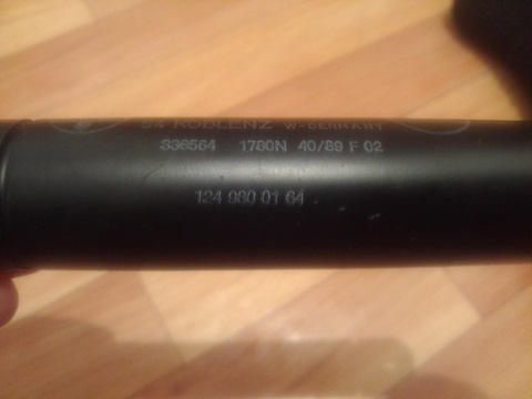 A1249800164 Амортизатор газовый крышки багажника Mercedes | Запчасти на ...