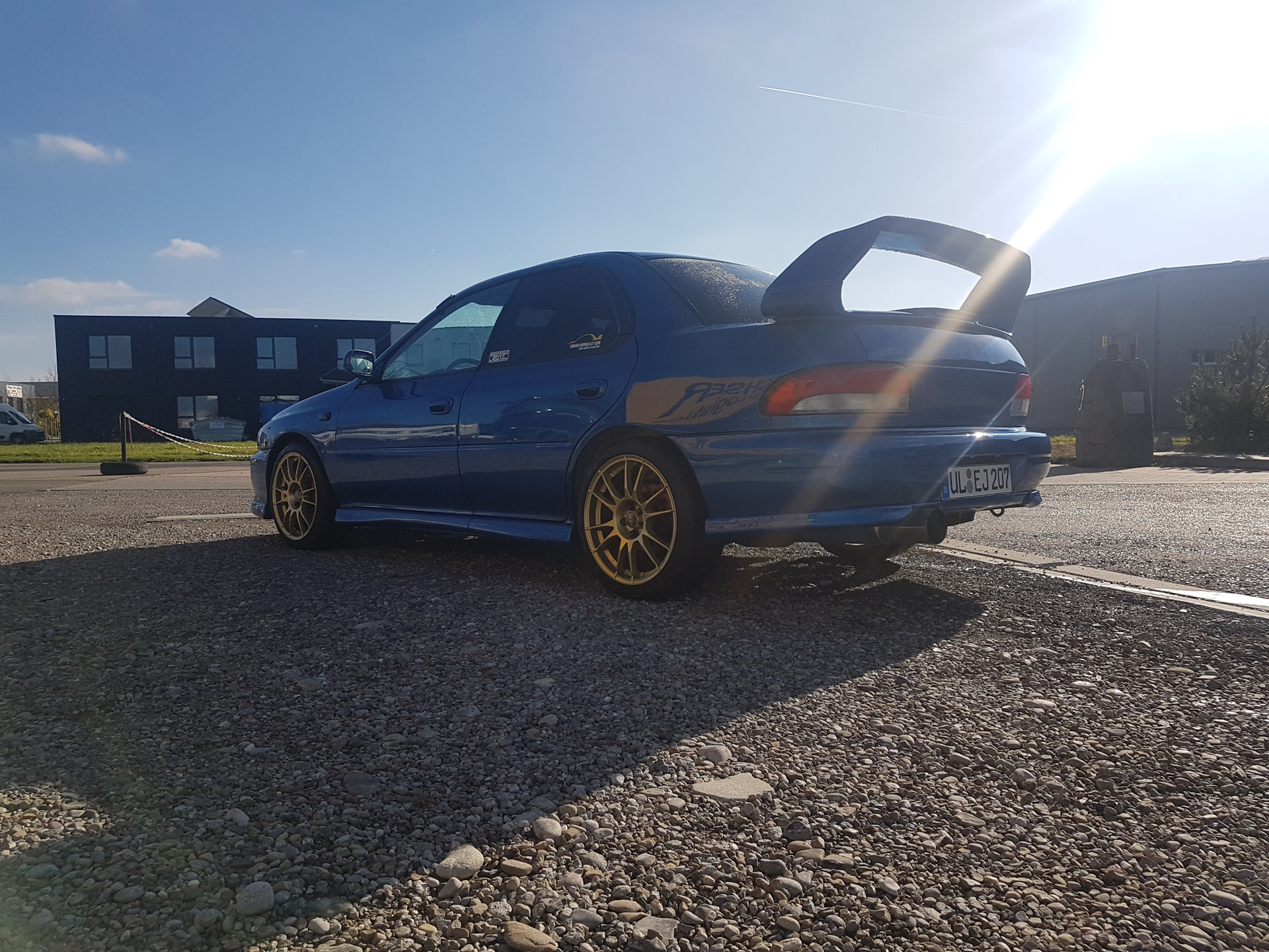 №48 Наконец-то покрасил)) — Subaru Impreza WRX (GC/GL), 2 л, 1999 года ...