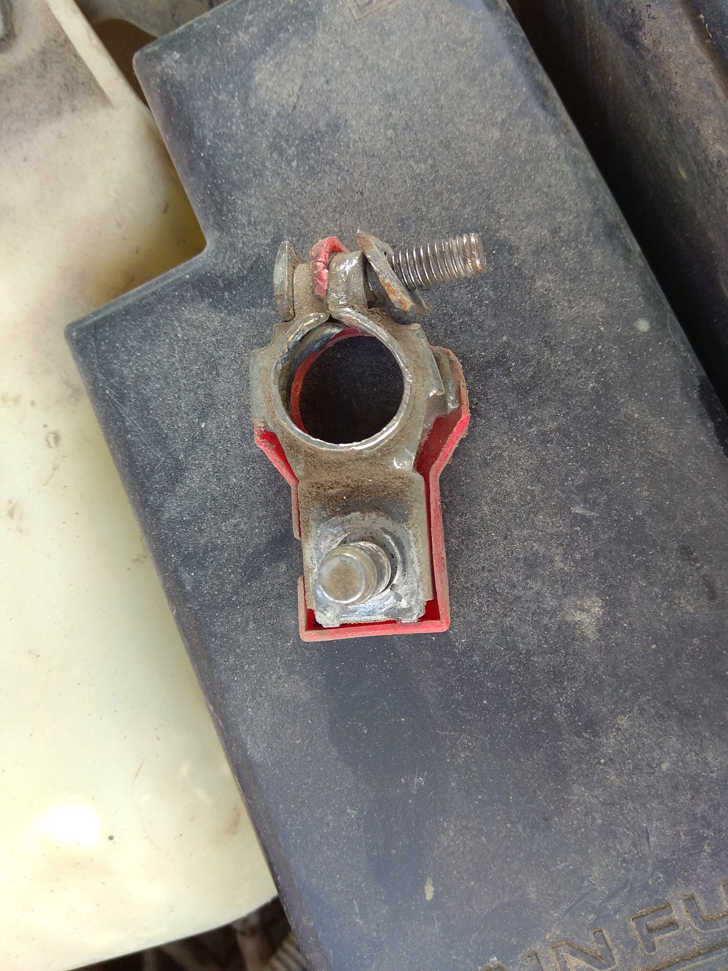 Замена плюсовой клеммы на Subaru Impreza. — Subaru Impreza (GD/GG), 1,5 ...