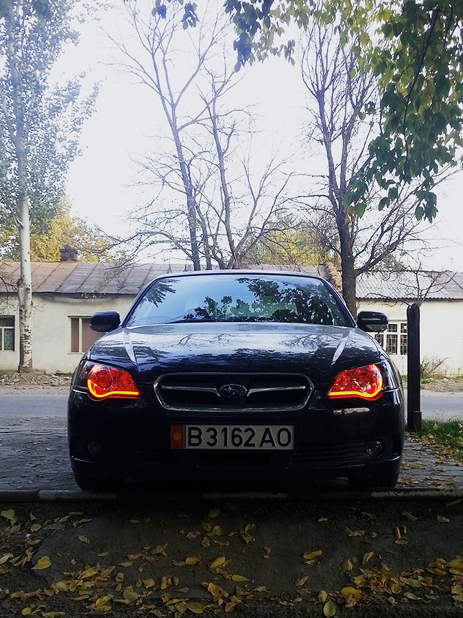 Красивые фары — Subaru Legacy (BL/BP), 3 л, 2004 года | стайлинг | DRIVE2