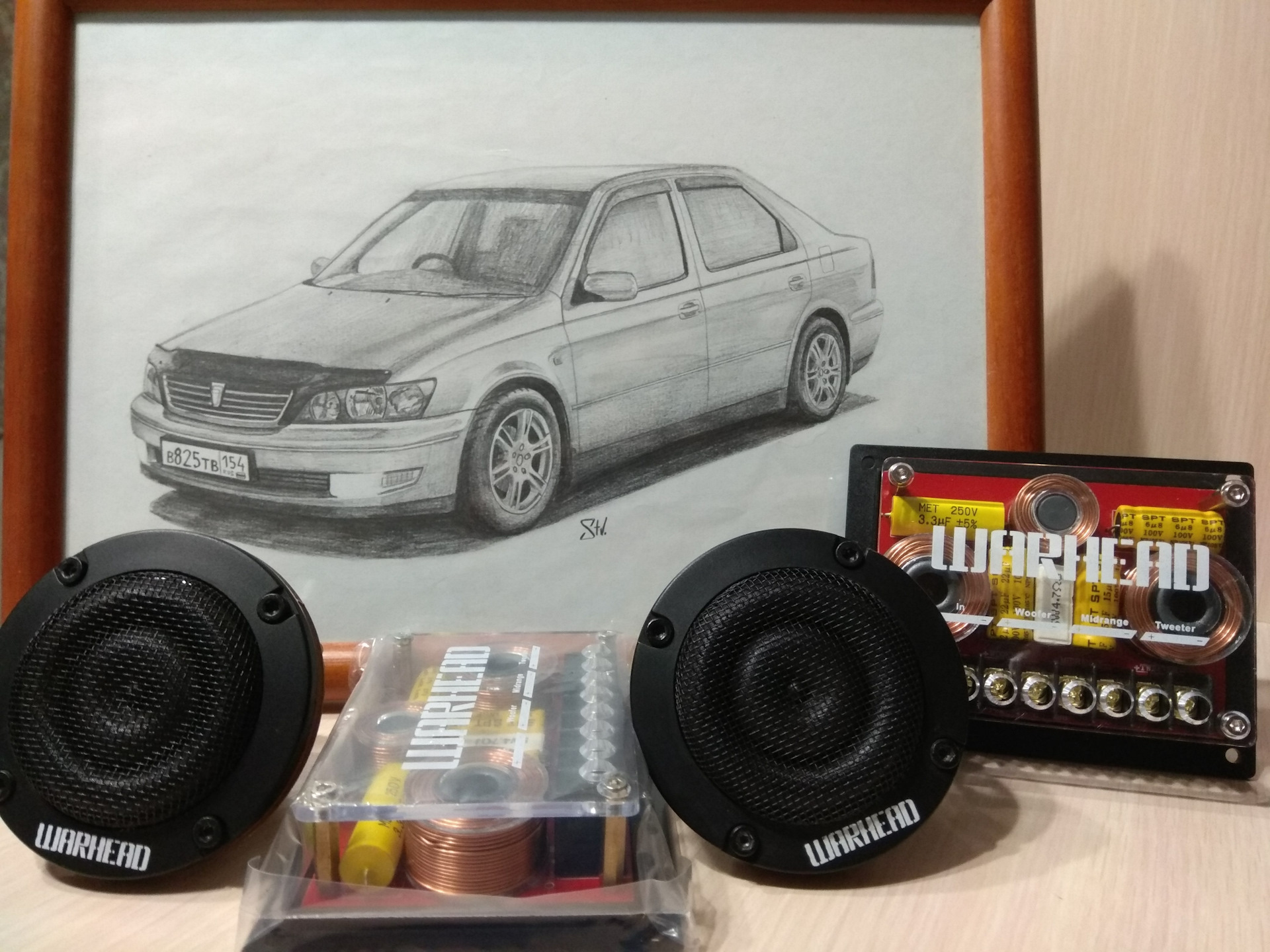 SHkvaLьный подарок. — Toyota Vista (50), 1,8 л, 1999 года | автозвук | DRIVE2