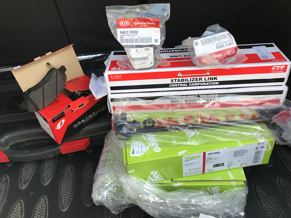 Замена передних тормозных дисков — Hyundai Solaris Hatchback, 1,4 л ...