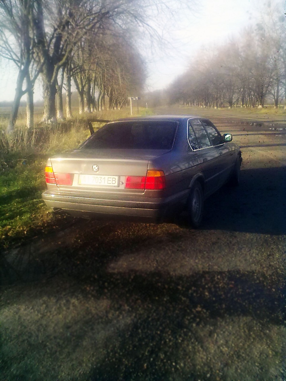 ALPINE CDE-120RR УСТАНОВЛЕНА!) — BMW 5 series (E34), 2,5 л, 1993 года ...