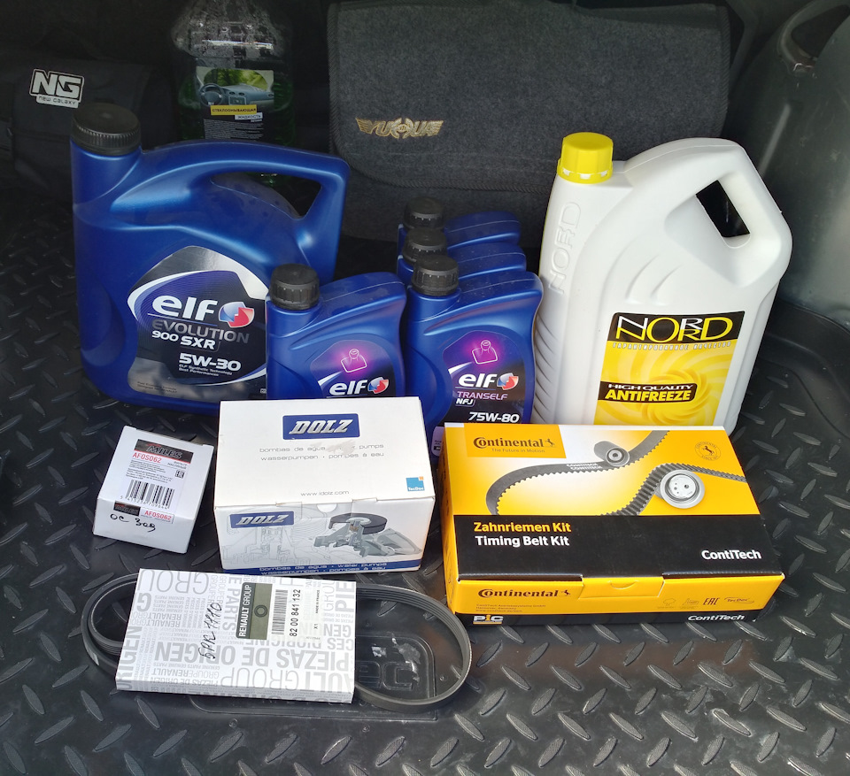 Небольшое ТО — Renault Symbol, 1,4 л, 2005 года | плановое ТО | DRIVE2