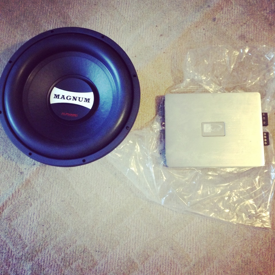 Alphard Magnum m15d2+kicx QS 1.350 — ИЖ 21261, 1,6 л, 2004 года | автозвук | DRIVE2